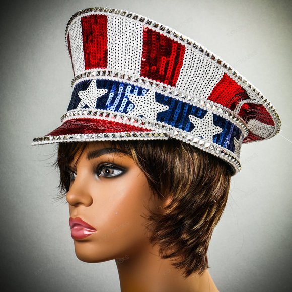 ILOVEMASKS | Accessories | New Usa Uncle Sam July 4th Burning Man Party ...
